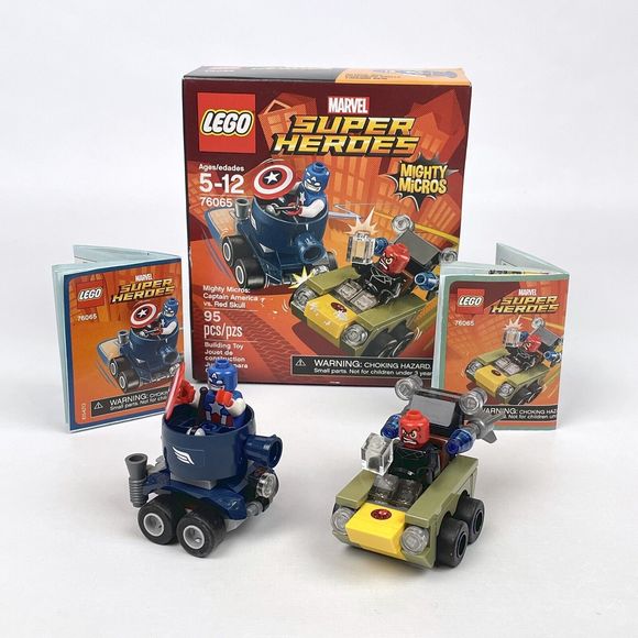 Lego | Toys | Lego Marvel 7665 Mighty Micros Capt America Vs Red Skull ...